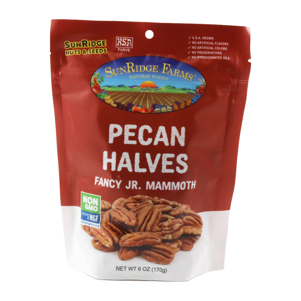 Pecan Halves - Jr Mammoth/Jumbo Fancy - SunRidge Farms
