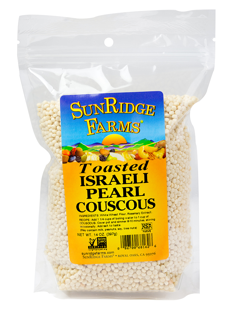 Toasted Israeli Pearl Couscous - SunRidge Farms