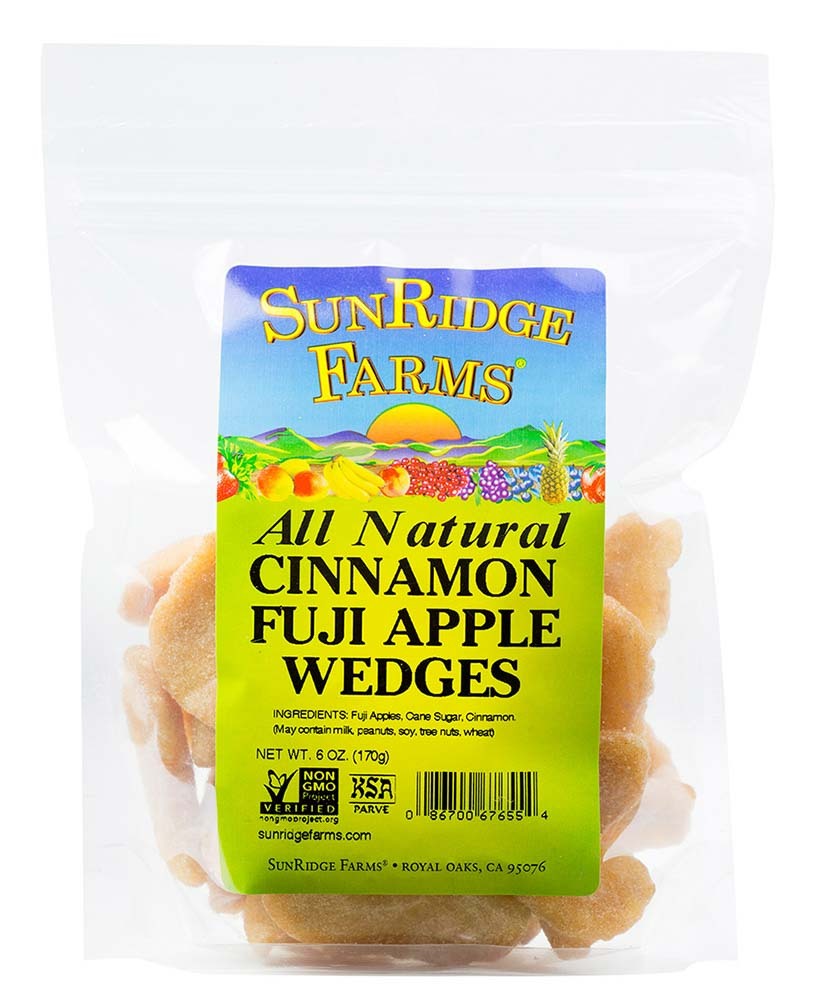 Cinnamon Fuji Apple Wedges | SunRidge Farms