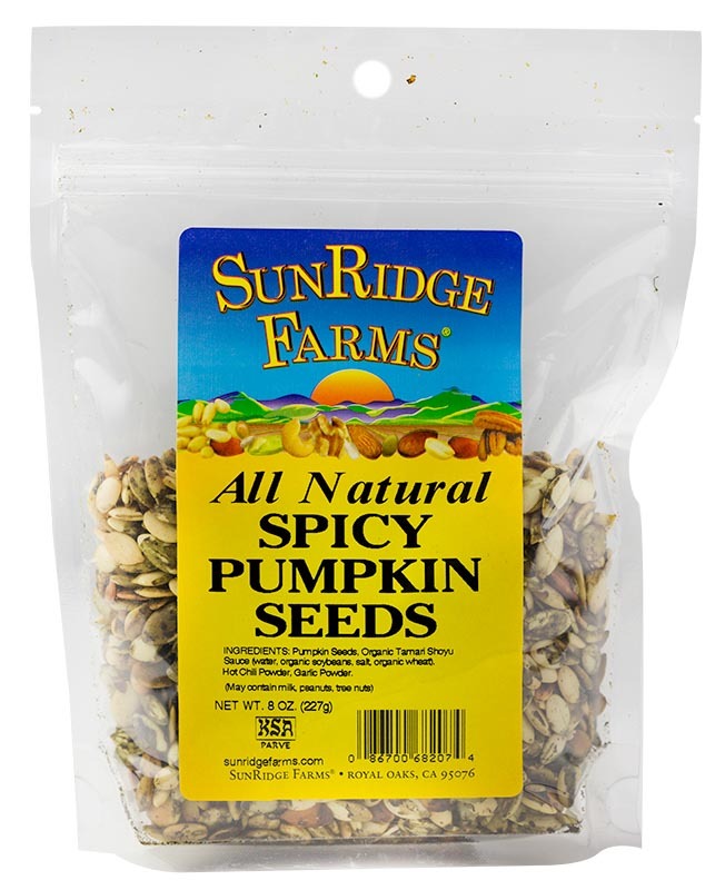 Spicy Pumpkin Seeds - SunRidge Farms