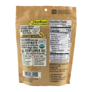 Organic Roasted and Salted Soynuts - SunRidge Farms