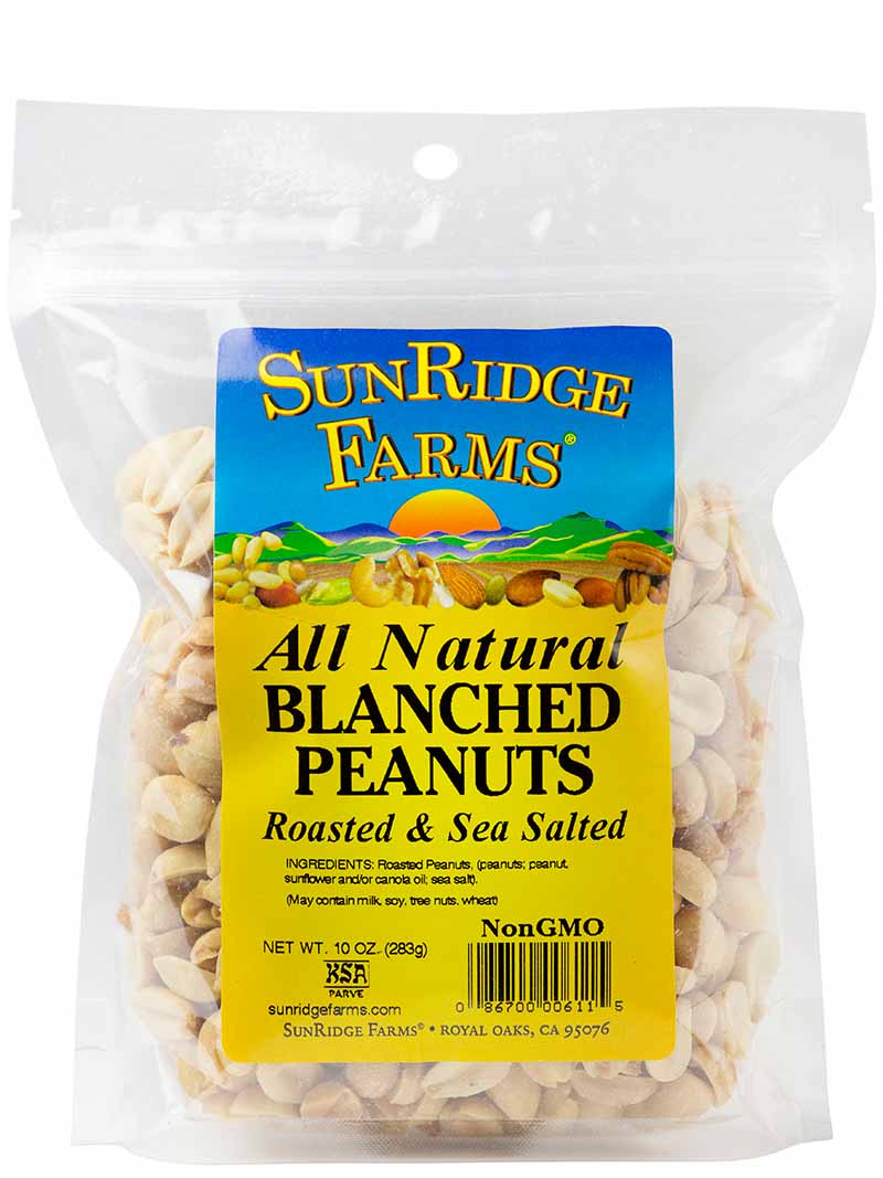 Peanuts Blanched, Oil Roasted and Salted - SunRidge Farms