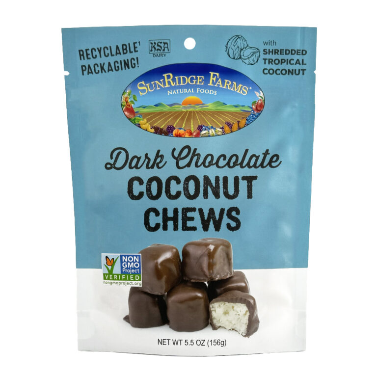 Dark Chocolate Coconut Chews - SunRidge Farms
