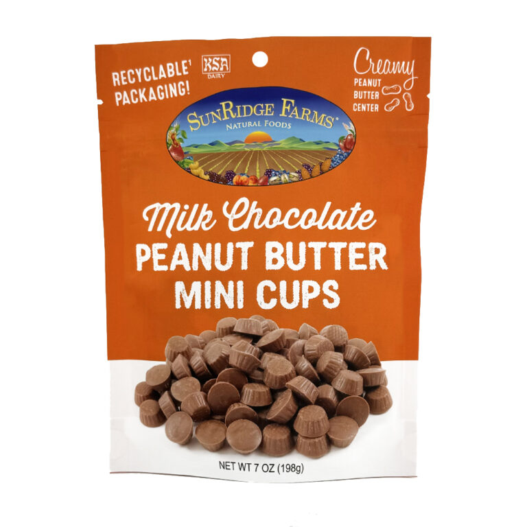 Mini Milk Chocolate Peanut Butter Cups - SunRidge Farms