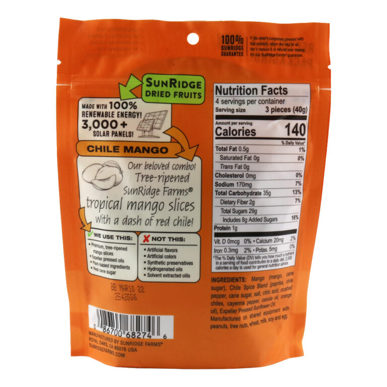 Chile Spiced Mango - SunRidge Farms